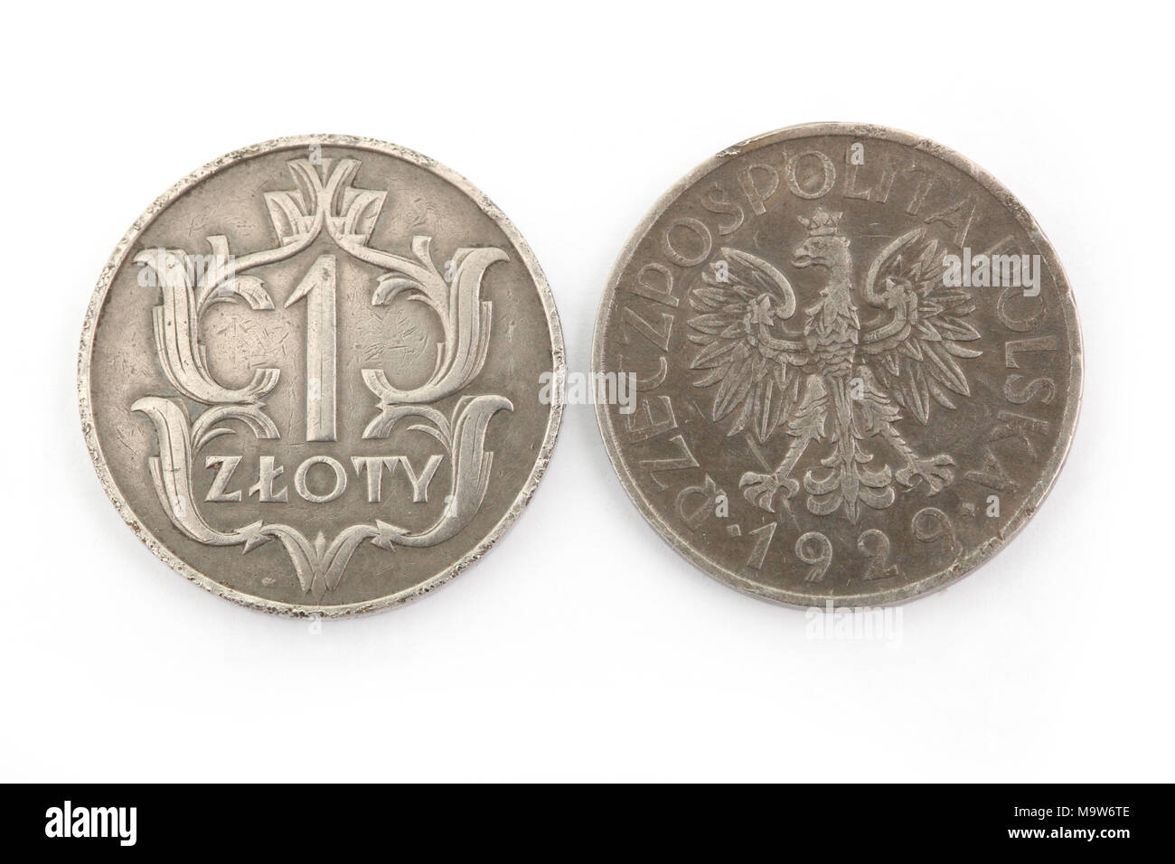 Old polish coin hi-res stock photography and images - Alamy