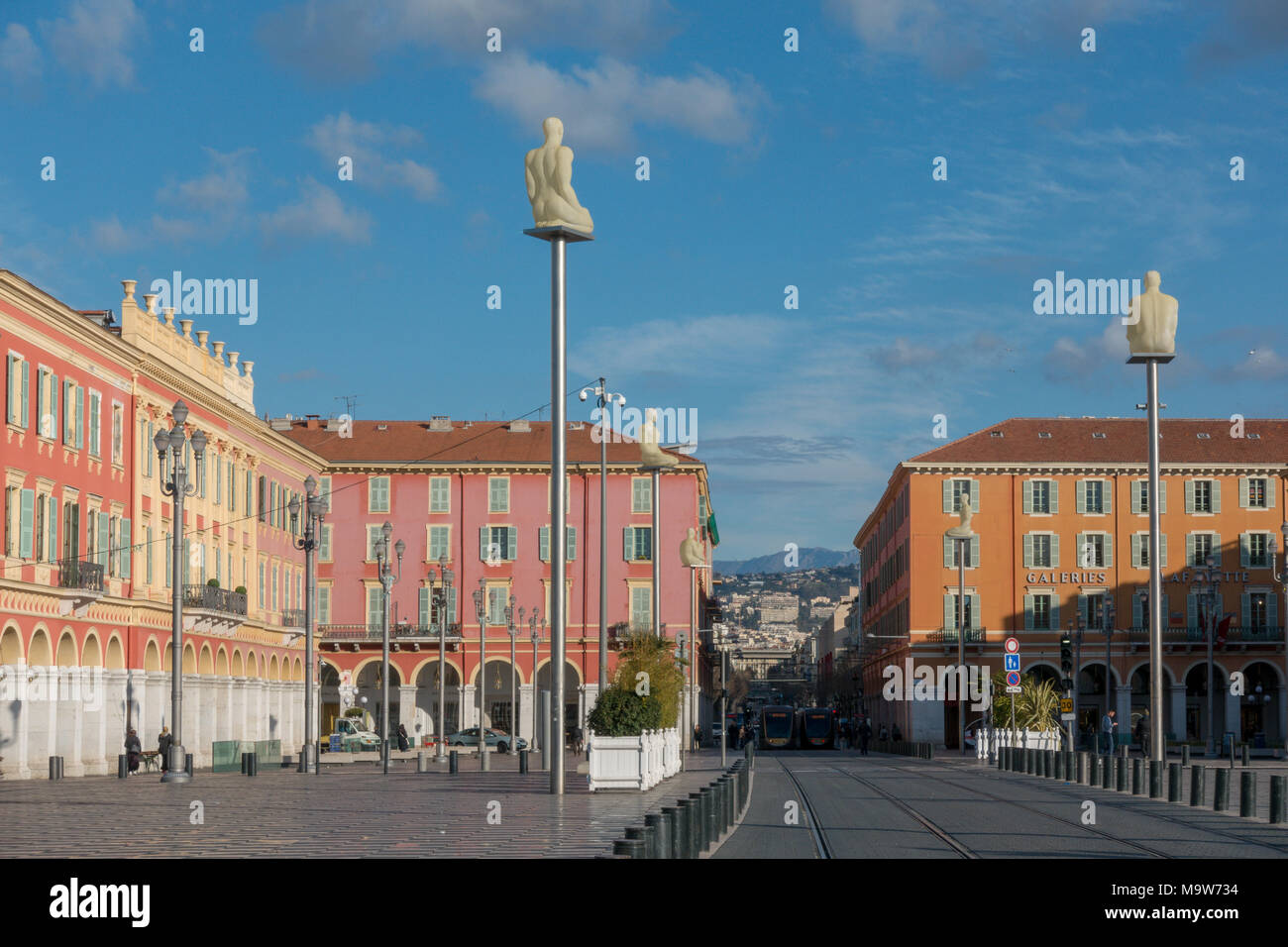 Place Massena, Nice, France Stock Photo - Alamy