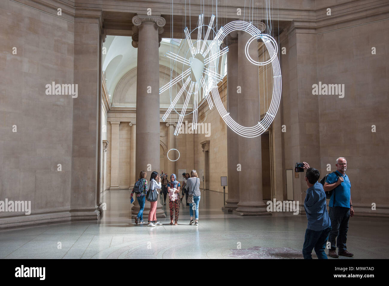 Tate britain art installation hi-res stock photography and images - Alamy