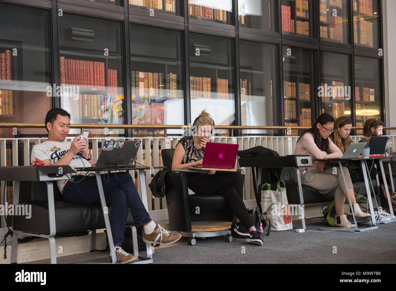 London. The British Library. United Kingdom Stock Photo - Alamy
