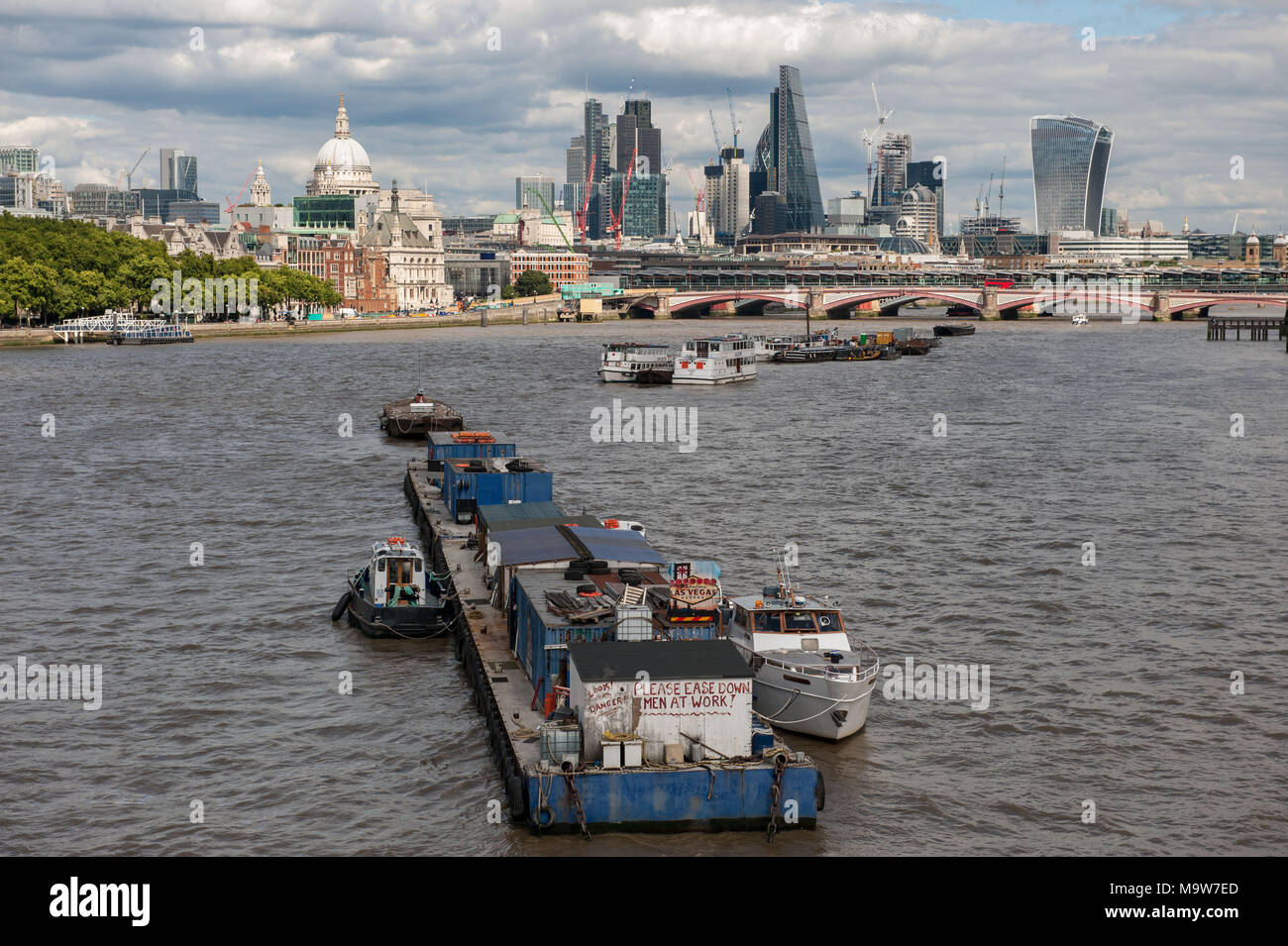 London. City view from Waterlow bridge. United Kingdom Stock Photo - Alamy
