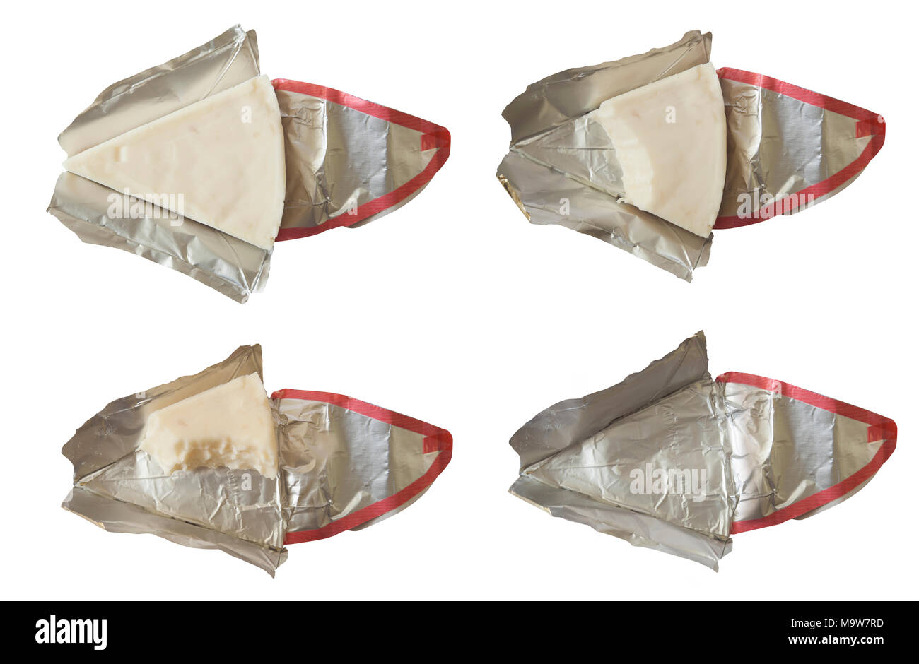 Sandwich isolated on white triangle hi-res stock photography and images ...