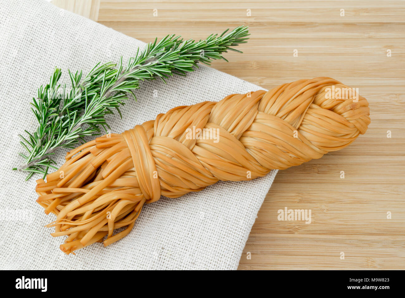 Armenian chechil cheese Stock Photo - Alamy