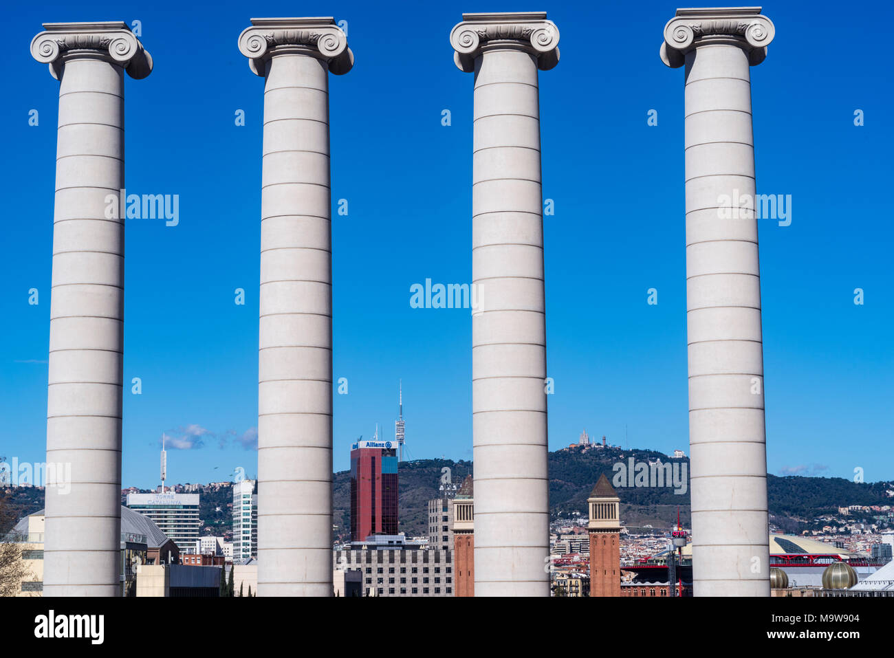 The four columns hi-res stock photography and images - Alamy