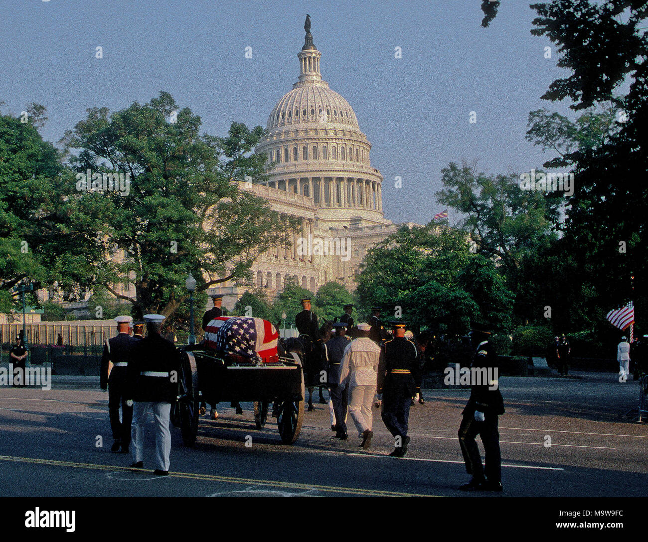 Washington DC., USA, June 10, 2004 State funeral for President Ronald ...