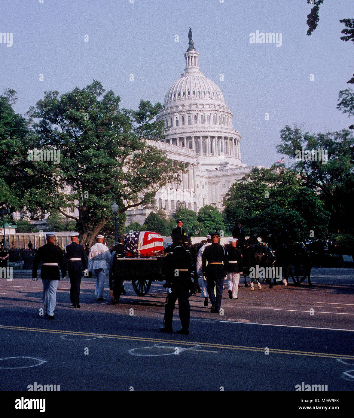 Washington DC., USA, June 10, 2004 State funeral for President Ronald ...