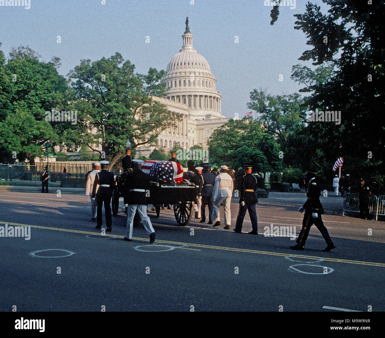 Washington DC., USA, June 10, 2004 State funeral for President Ronald ...