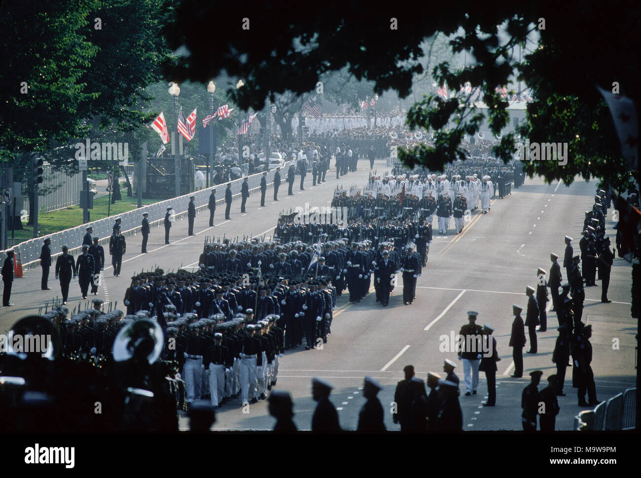 Ronald reagan funeral washington dc hi-res stock photography and images ...