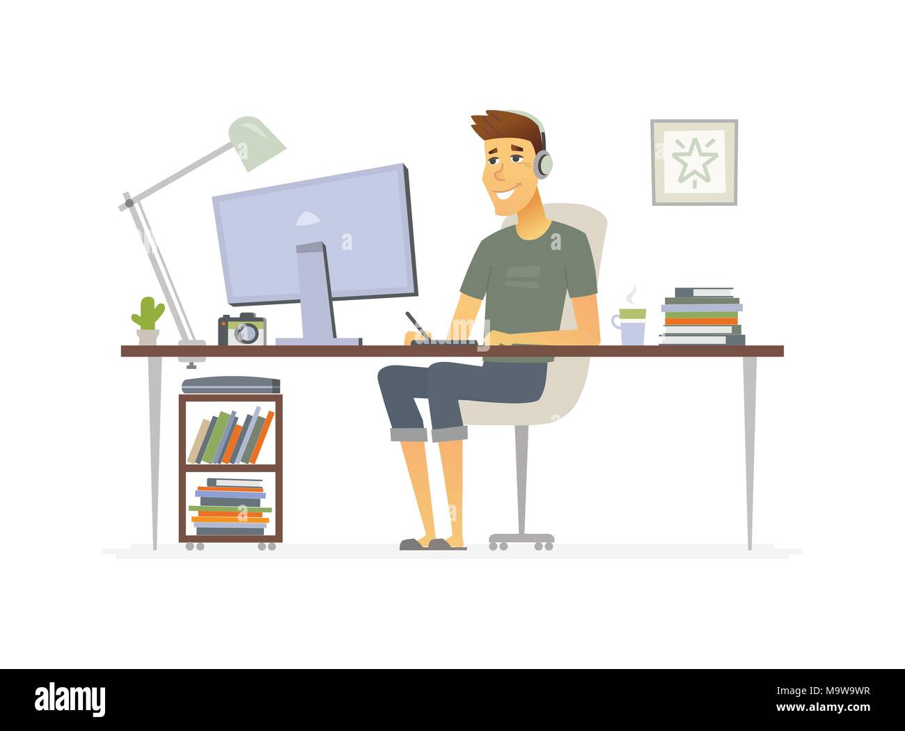 Programmer cartoon illustration hi-res stock photography and images - Alamy Programmer cartoon illustration hi-res stock photography and images - Alamy
