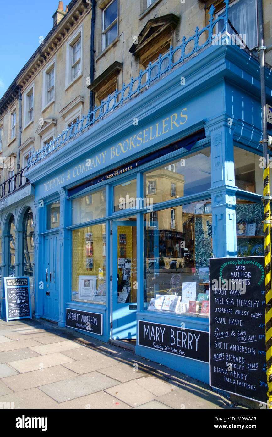 Topping and company bookshop in Bath Somerset England UK Old premises ...