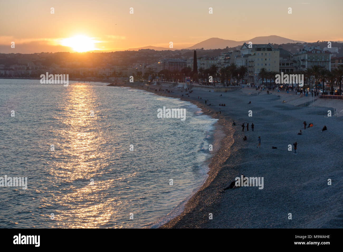 Nice, bay of angels hi-res stock photography and images - Alamy