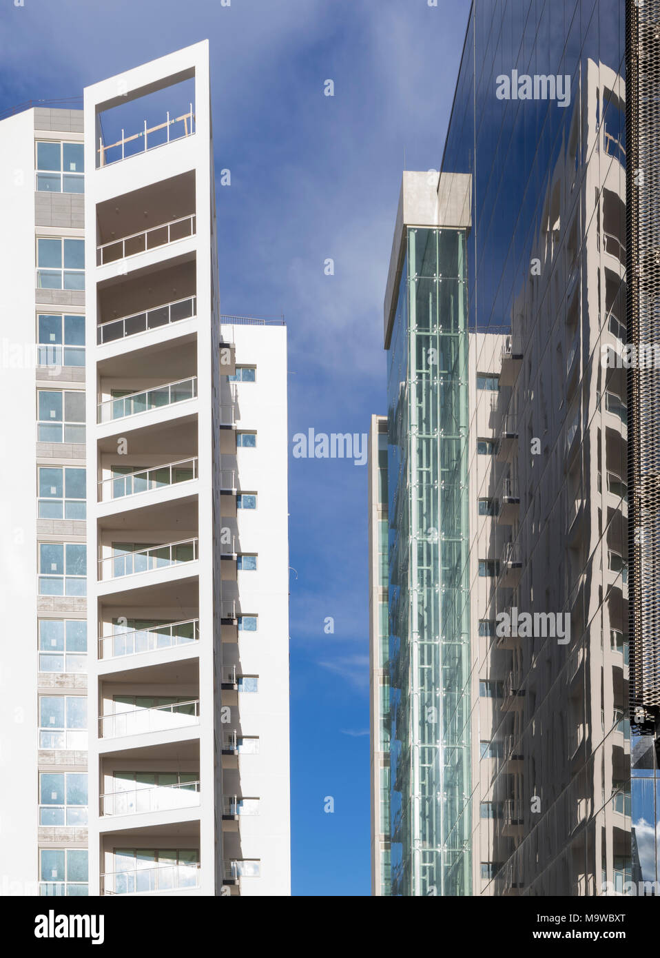 Skyscrapers surrealism hi-res stock photography and images - Alamy