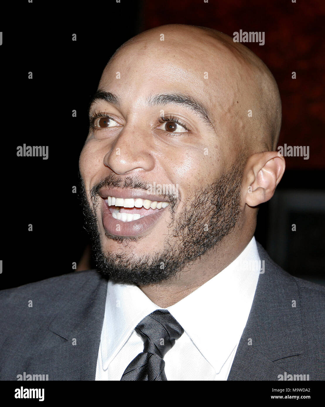 James Lesure pictured at the "Keys to the City" ceremony as the show ...