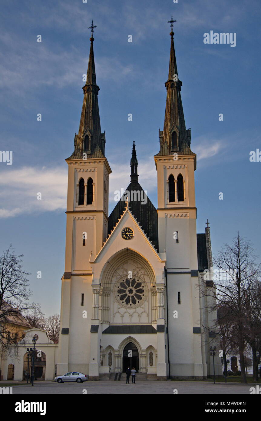 The Church of the Immaculate conception of our Lady in Ostrava-Privoz ...