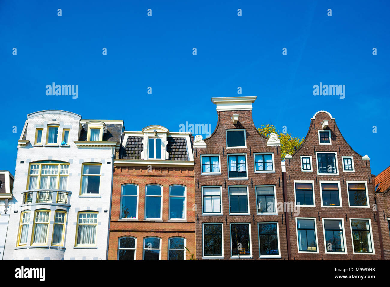 Traditional old buildings in Amsterdam, the Netherlands Stock Photo - Alamy