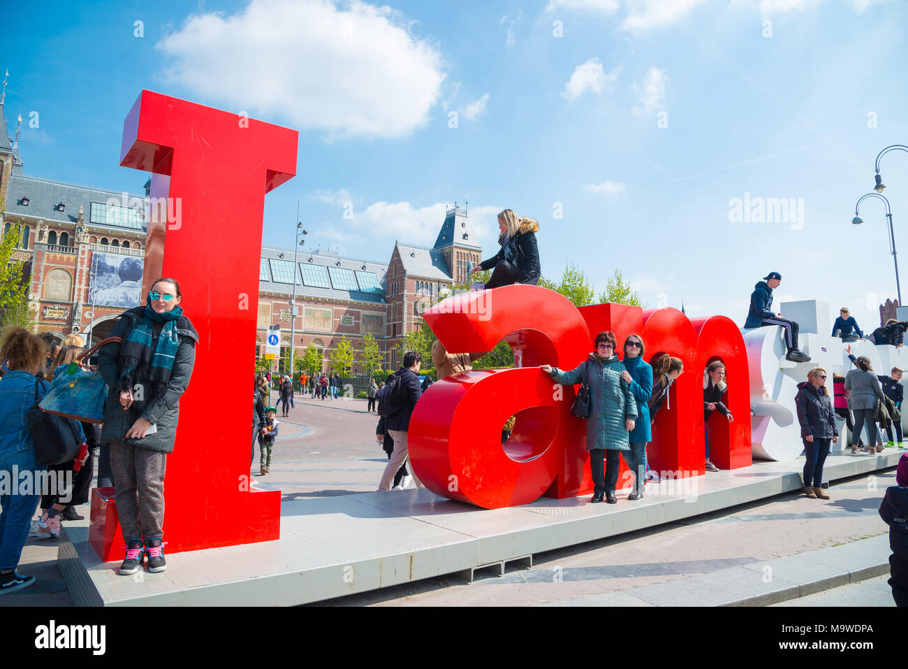 I amsterdam sign hi-res stock photography and images - Alamy