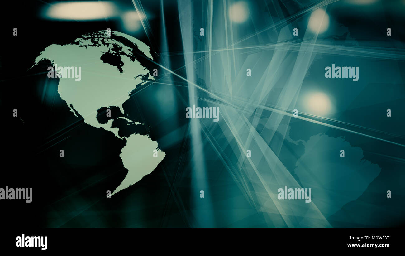 International tech modern wallpaper Stock Photo - Alamy