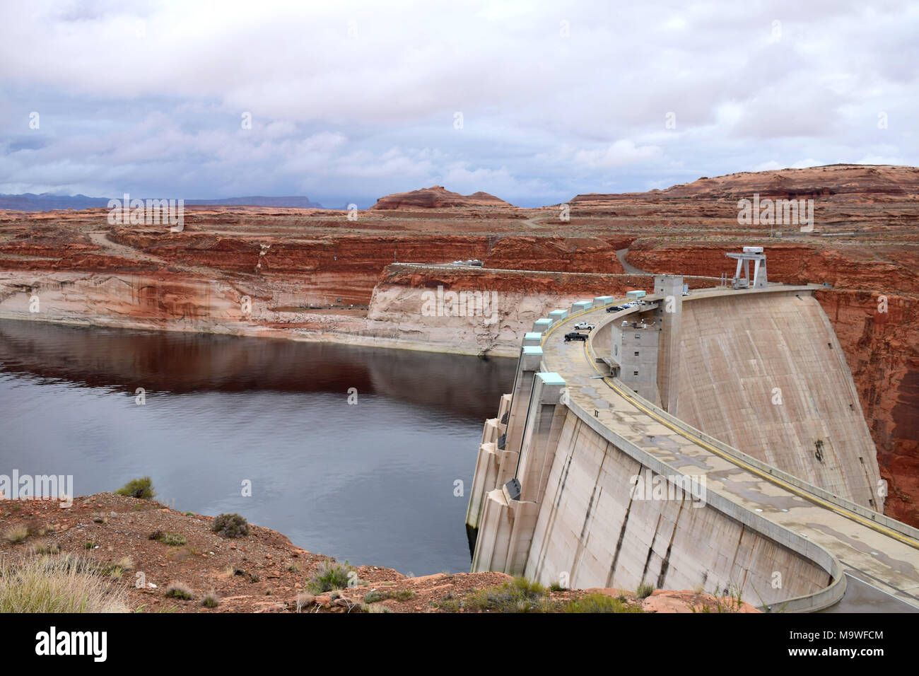 Glen Canyon River Dam, USA Stock Photo - Alamy