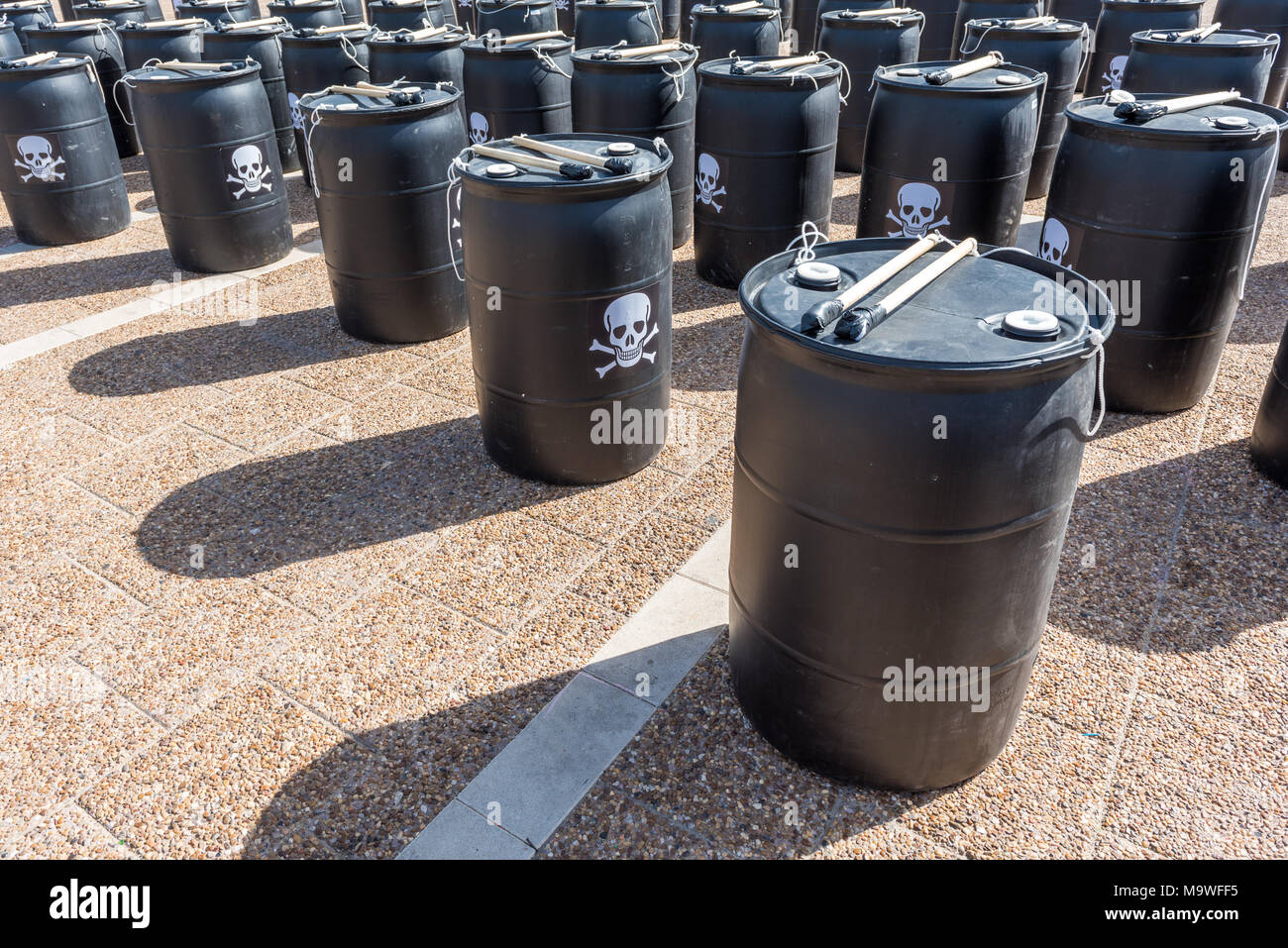 Israel, Tel Aviv-Yafo - 23 March 2018: Demonstration on Kikar Rabin ...