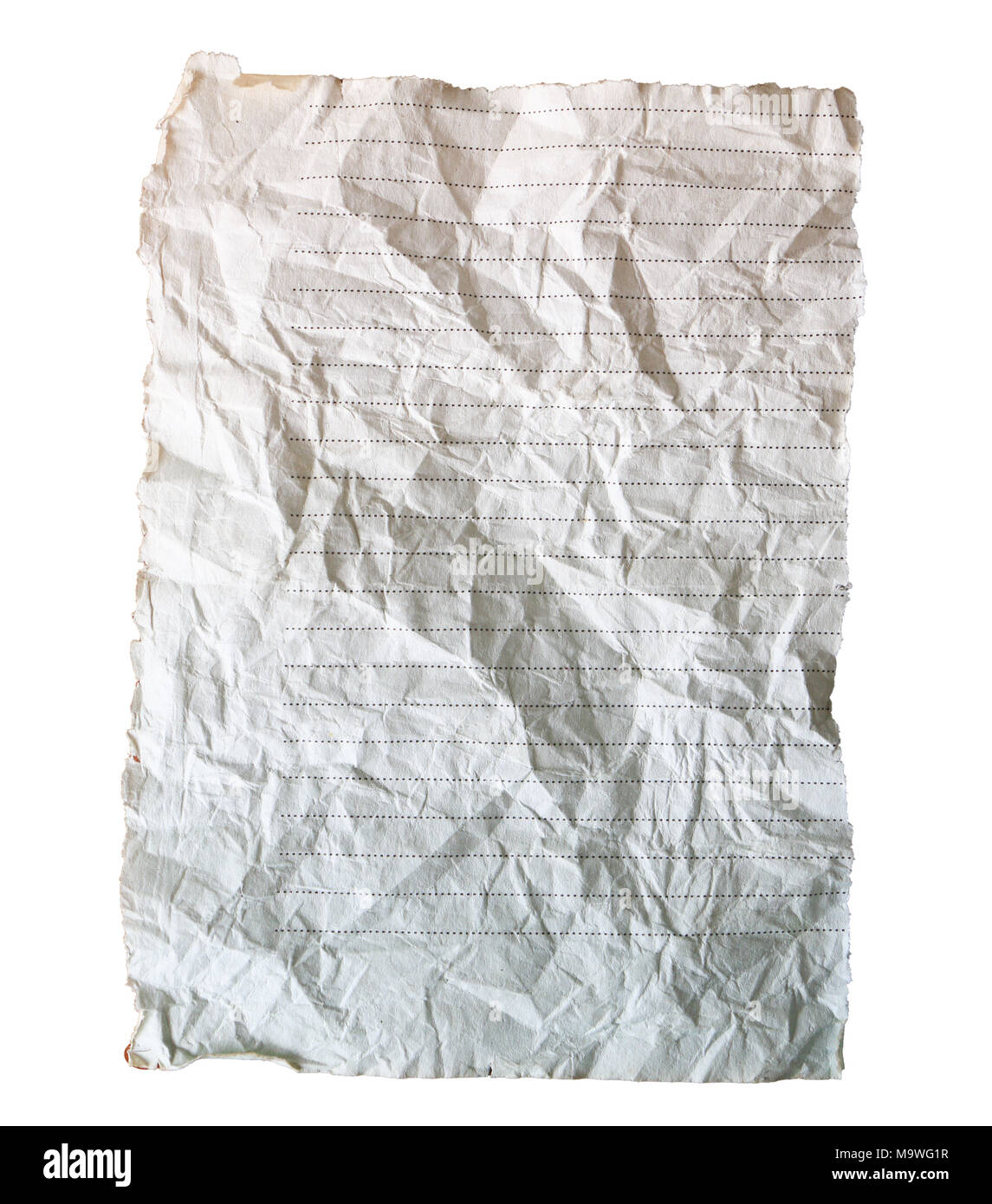 Top view damaged paper Cut Out Stock Images & Pictures - Alamy