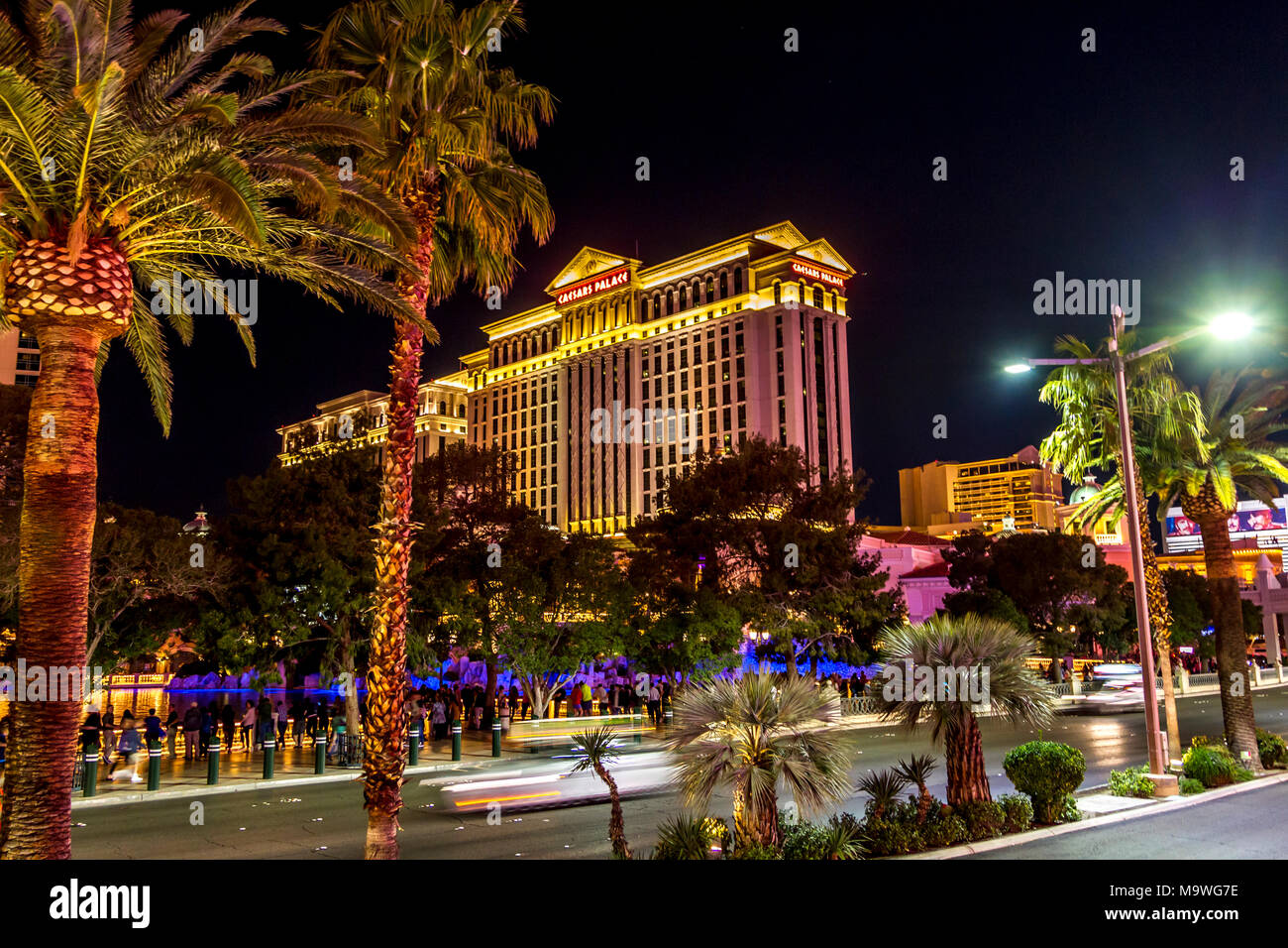 Iconic caesars palace hi-res stock photography and images - Alamy