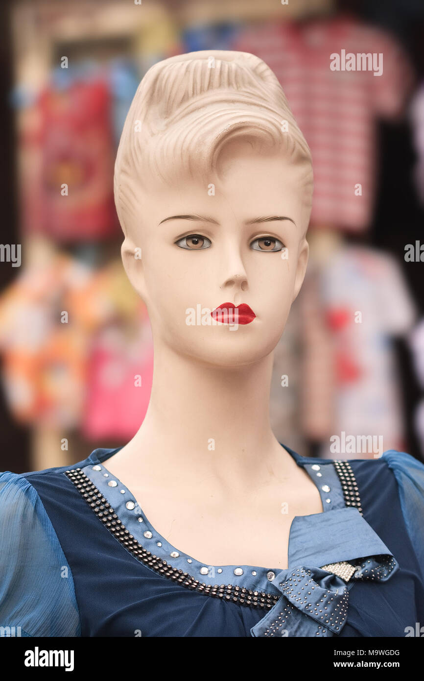 Fashion dummy which displays Chinese beauty ideal like obsession among ...