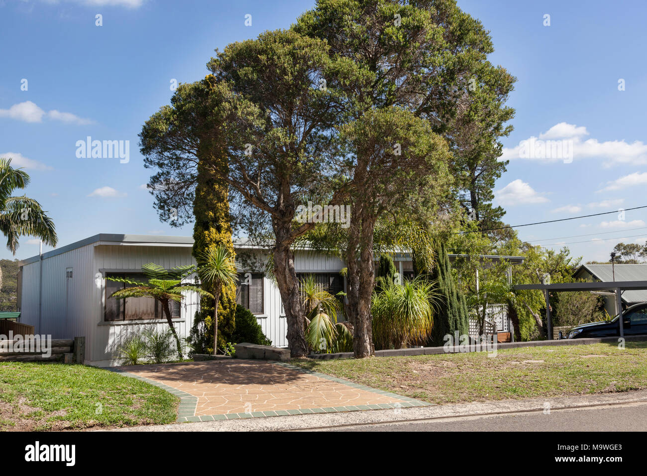 suburban Waterfall, a suburb on the outskirts of Sydney, New South ...