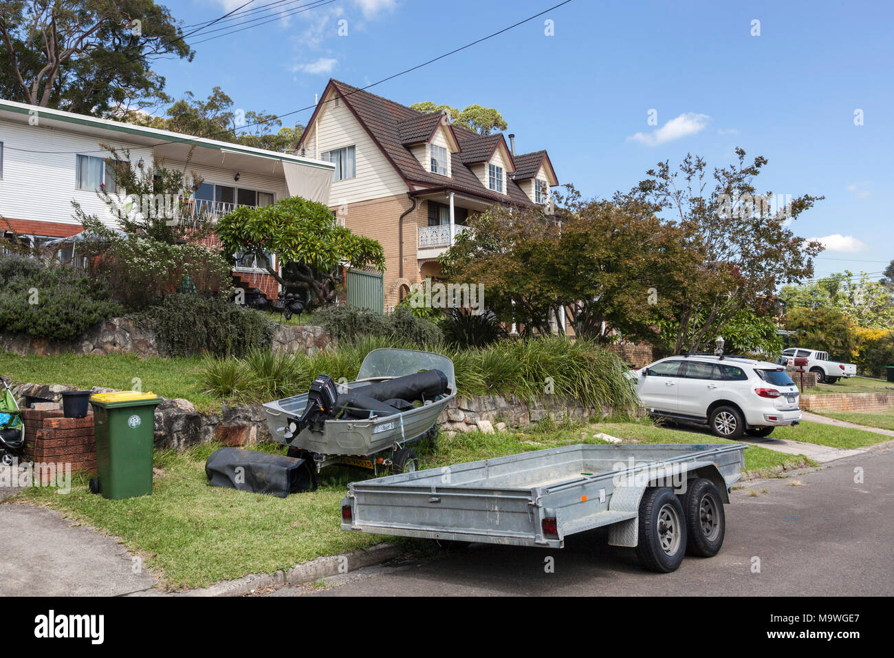suburban Waterfall, a suburb on the outskirts of Sydney, New South ...