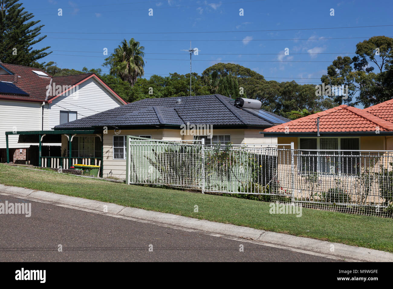 suburban Waterfall, a suburb on the outskirts of Sydney, New South ...