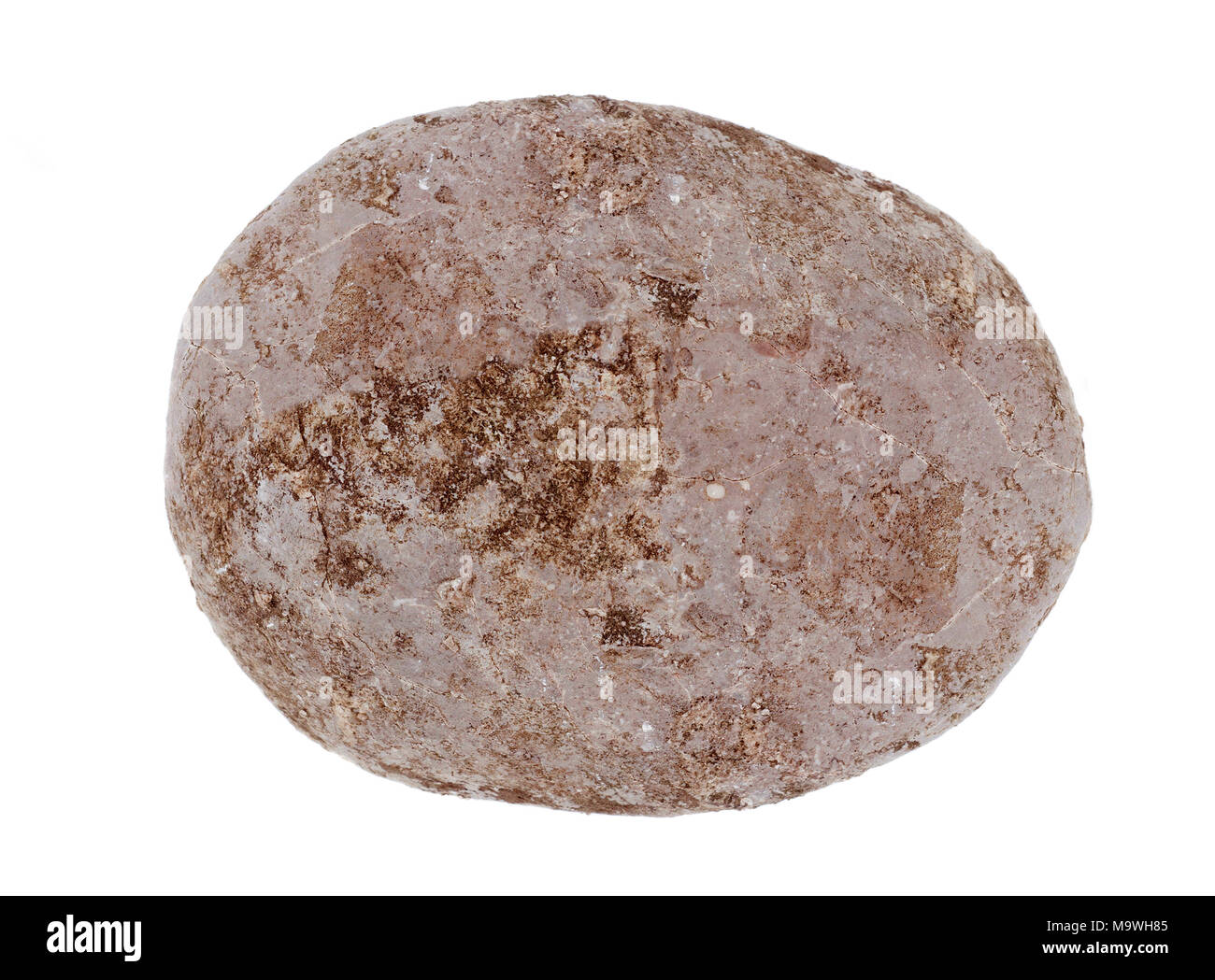 sphere round shape stone or rock isolated on white Stock Photo - Alamy