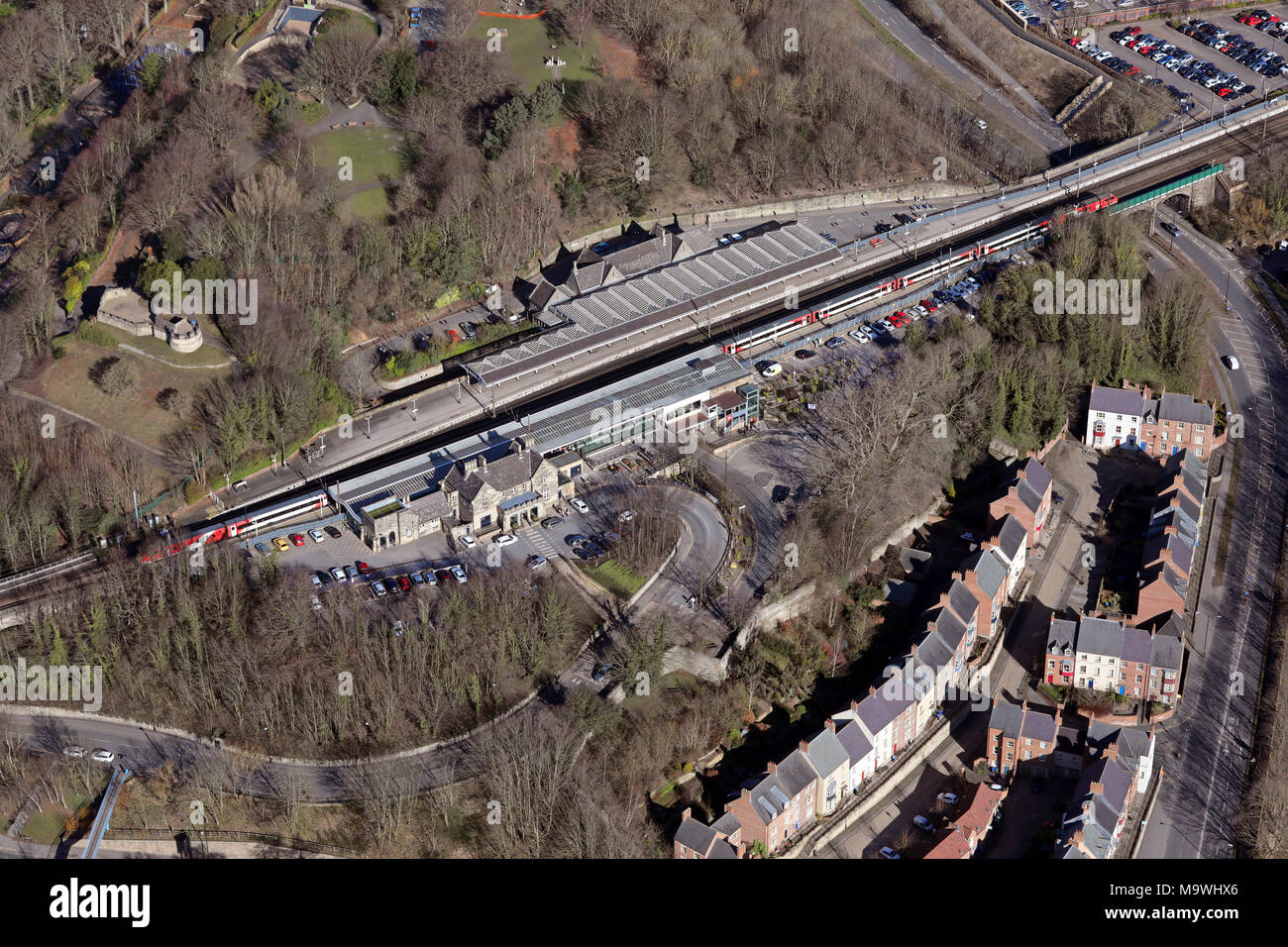 View to main station from above hi-res stock photography and images - Alamy
