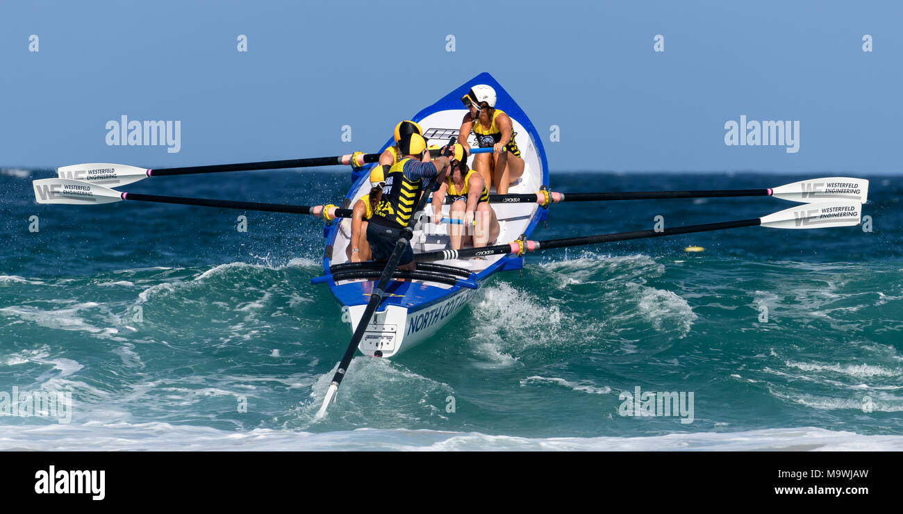 Australian Surf Rowers League Competition Stock Photo - Alamy