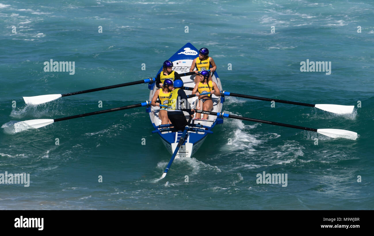 Australian Surf Rowers League Competition Stock Photo - Alamy