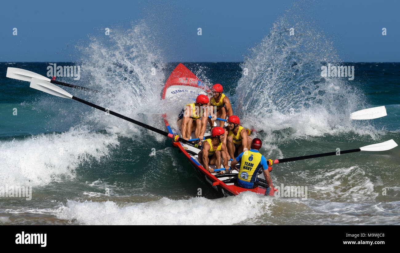 Australian surf rescue boat hi-res stock photography and images - Alamy