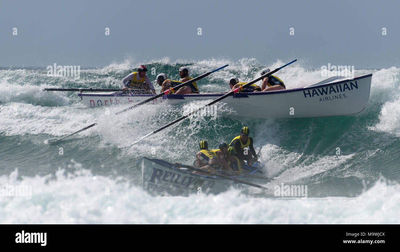 Australian Surf Rowers League Competition Stock Photo - Alamy