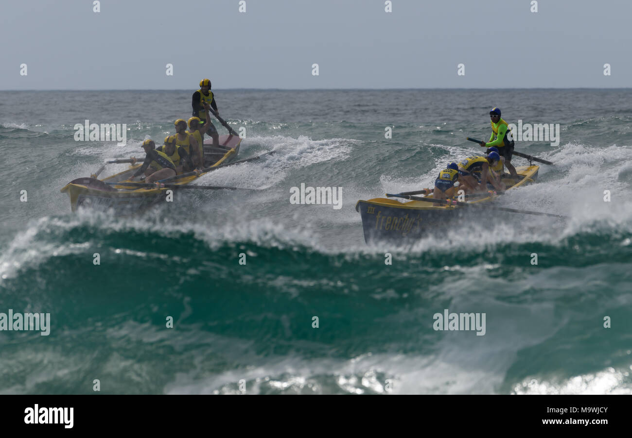 Australian Surf Rowers League Competition Stock Photo - Alamy