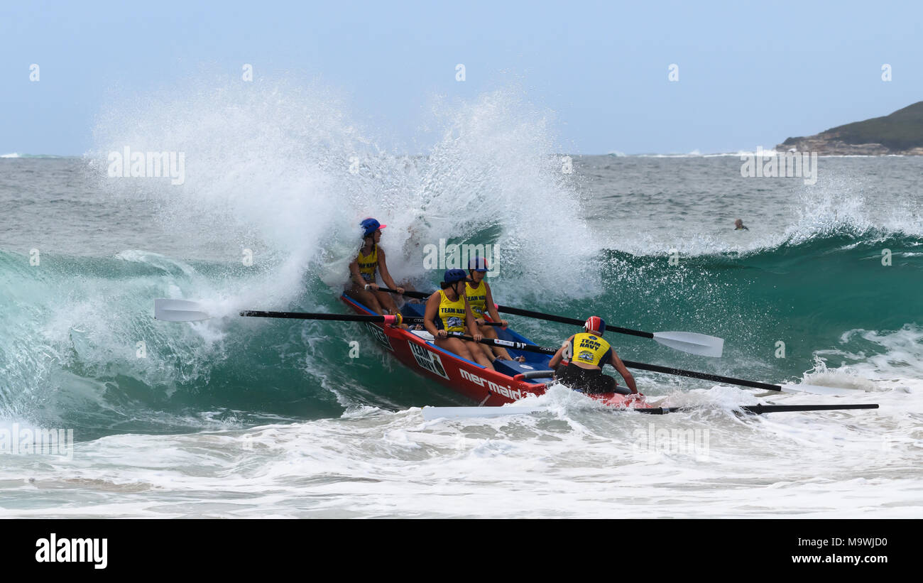 Traditional australian surf boat hi-res stock photography and images ...