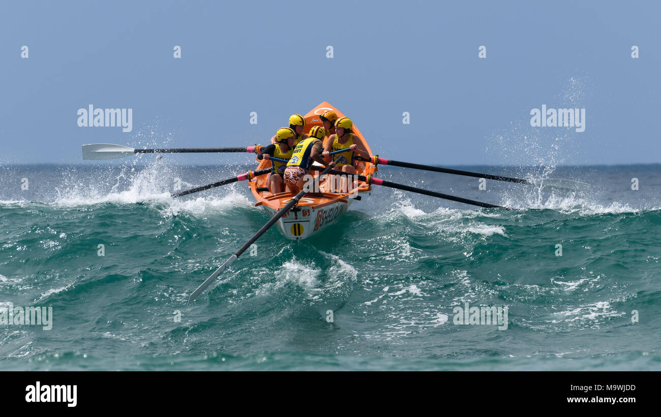 Traditional australian surf boat hi-res stock photography and images ...