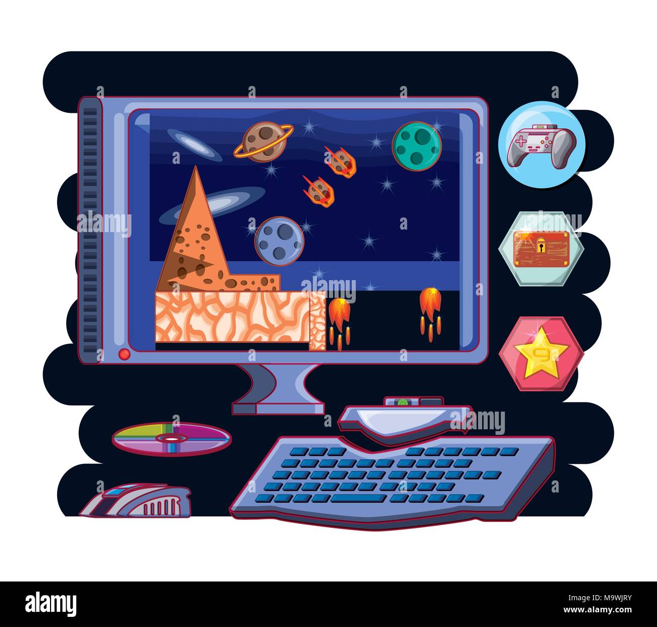 App interface animation Cut Out Stock Images & Pictures - Alamy