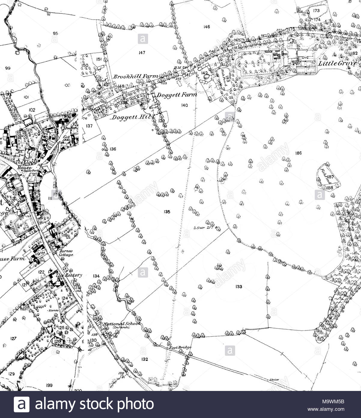 Ordnance Survey Map Black and White Stock Photos & Images - Alamy