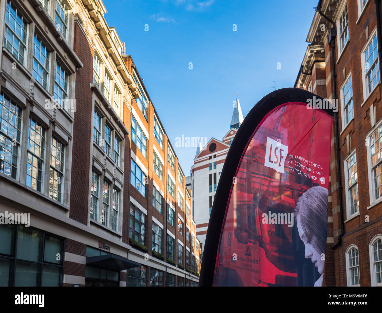 LSE - London School of Economics campus in Westminster London Stock ...