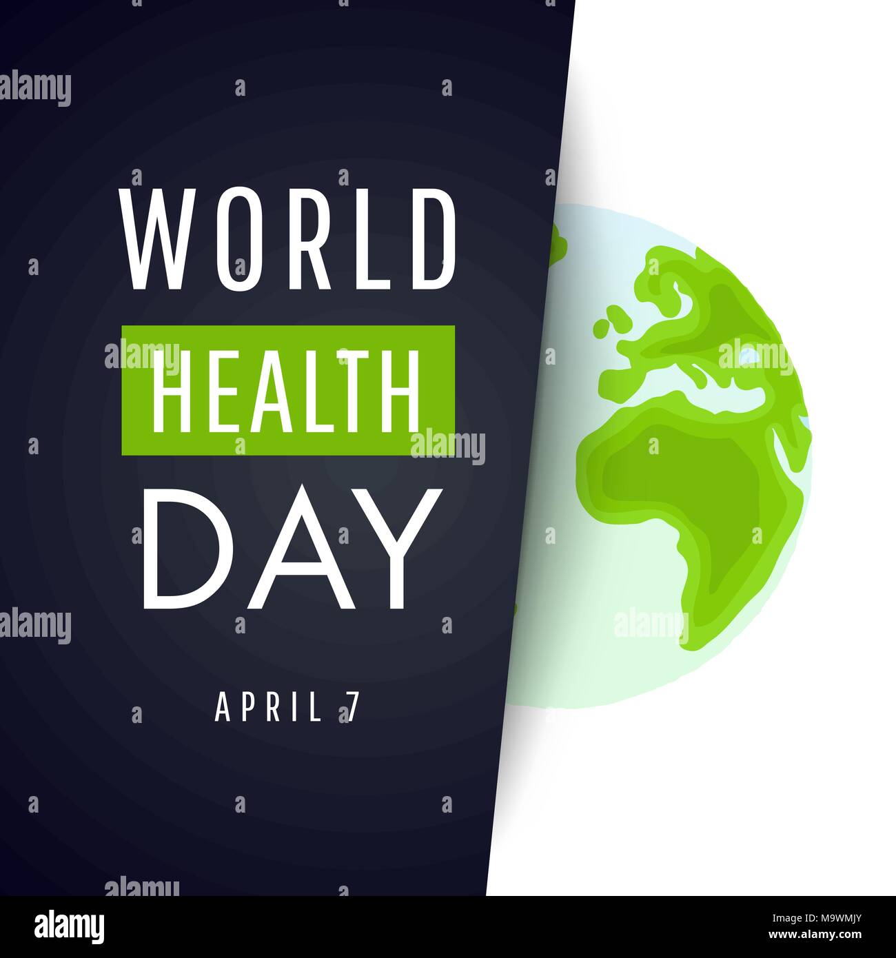 Vector Illustration of World health day concept Vector Illustration ...