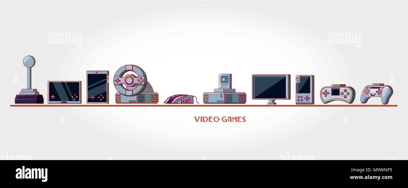 Videogame design development Stock Vector Images - Alamy