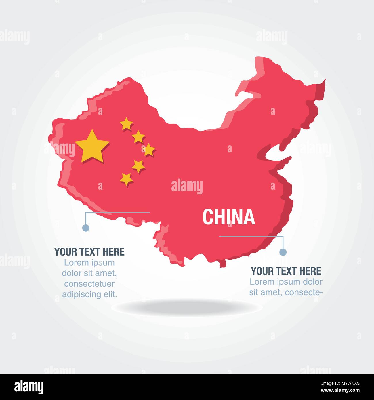 culture china map icons vector illustration design Stock Vector Image ...