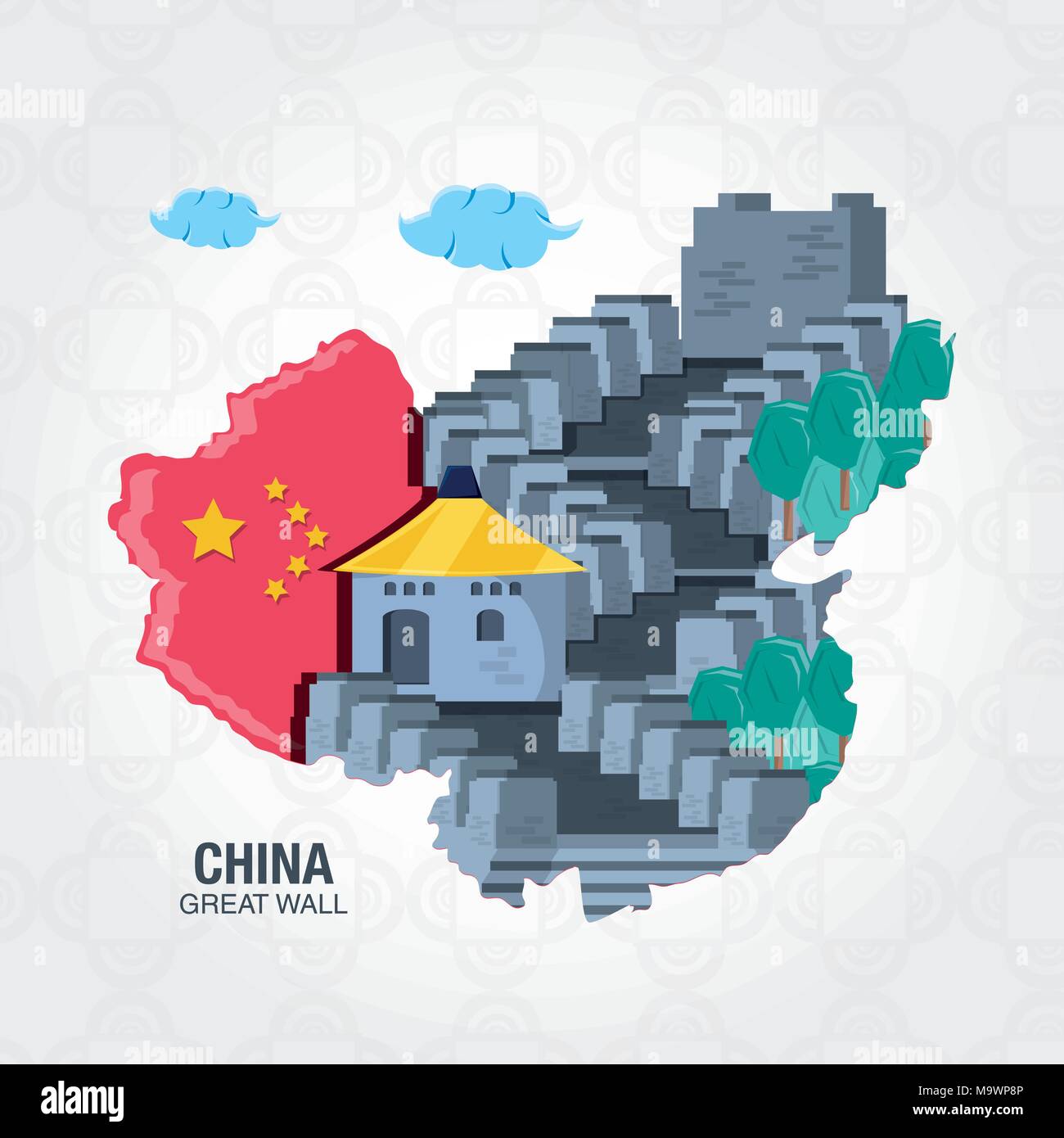 Population map of china Stock Vector Images - Alamy