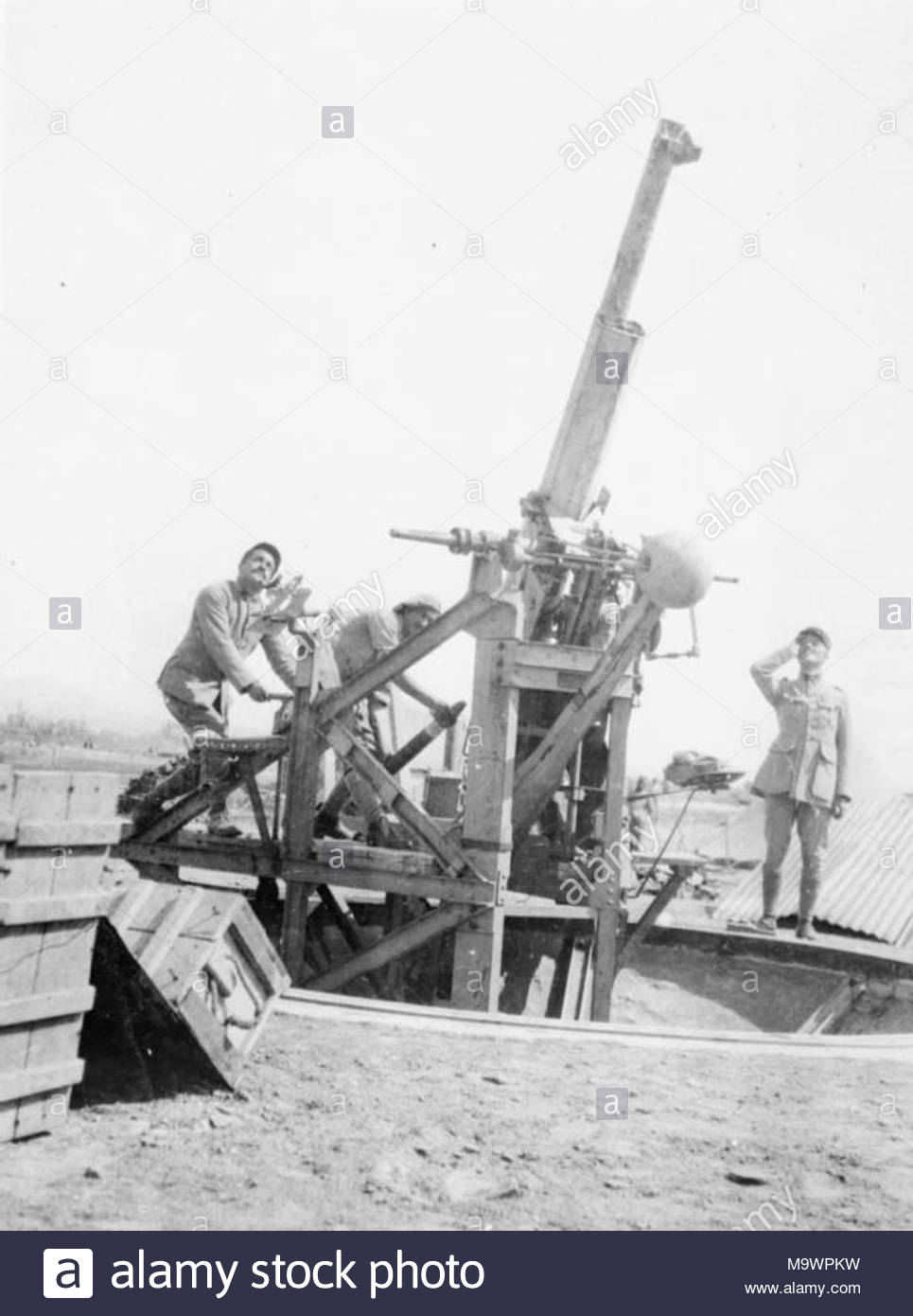 Anti Aircraft Gun Wwi Stock Photos & Anti Aircraft Gun Wwi Stock Images ...