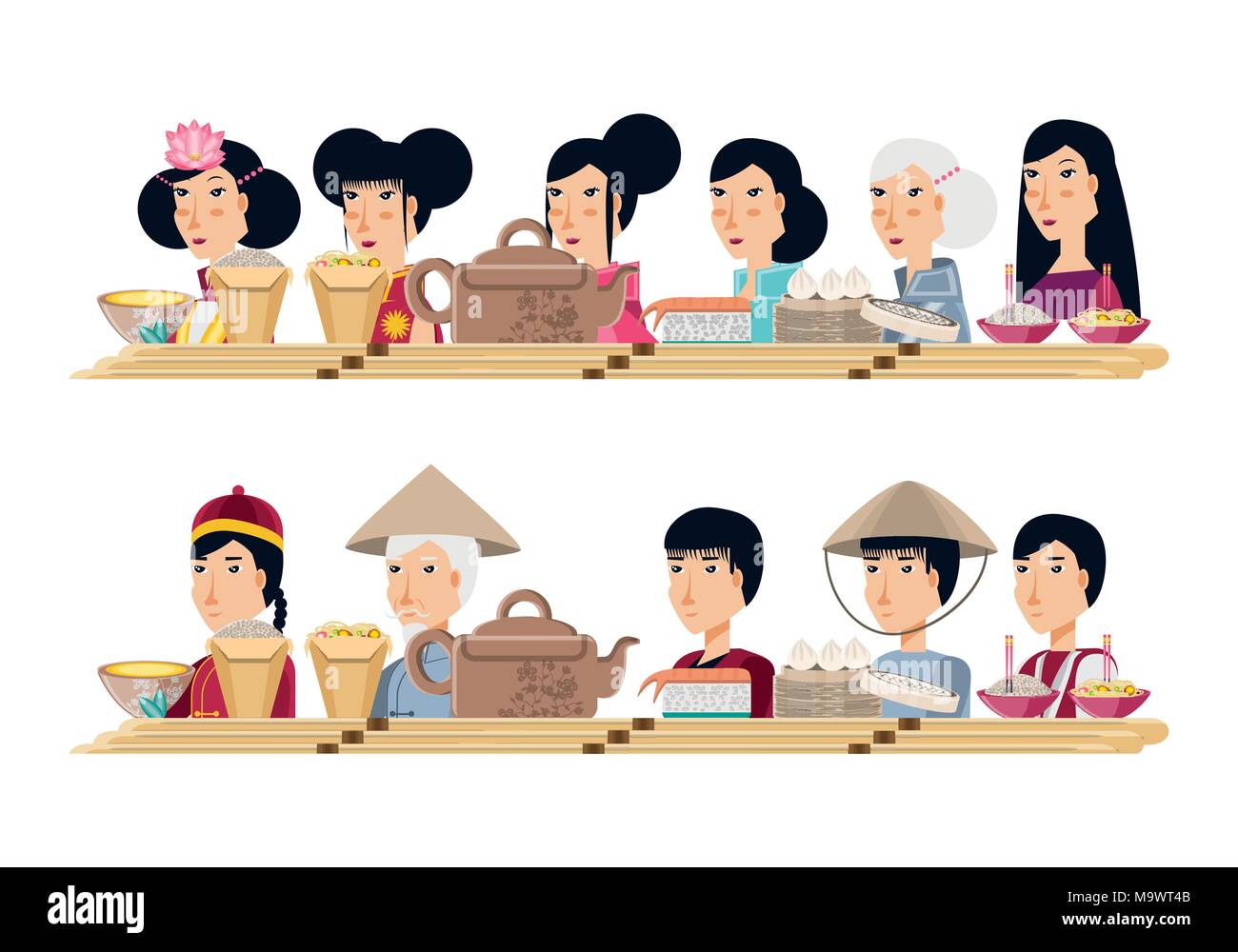 Chinese Ethnic Group Pictures Clipart