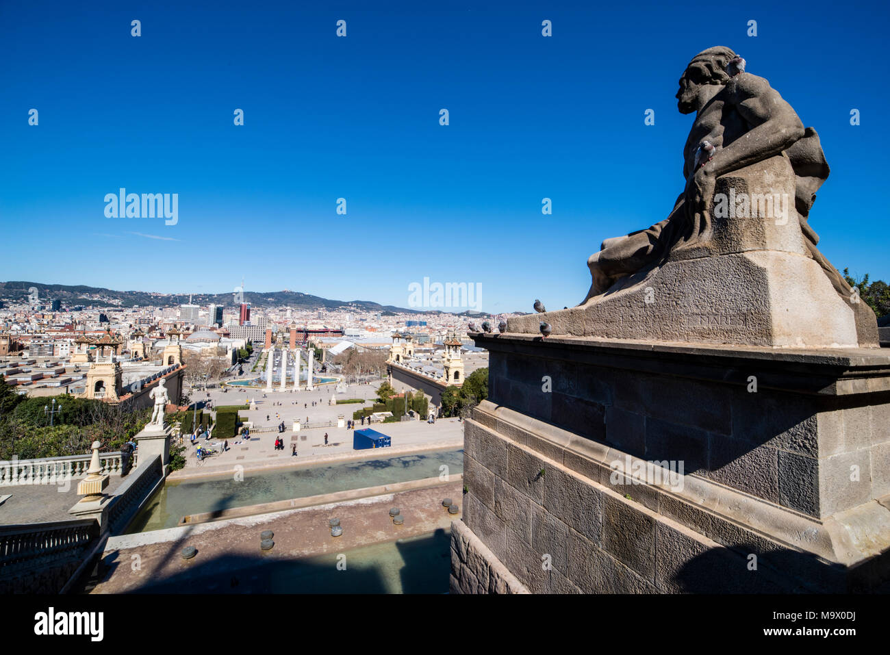 Mount montjuic hi-res stock photography and images - Alamy