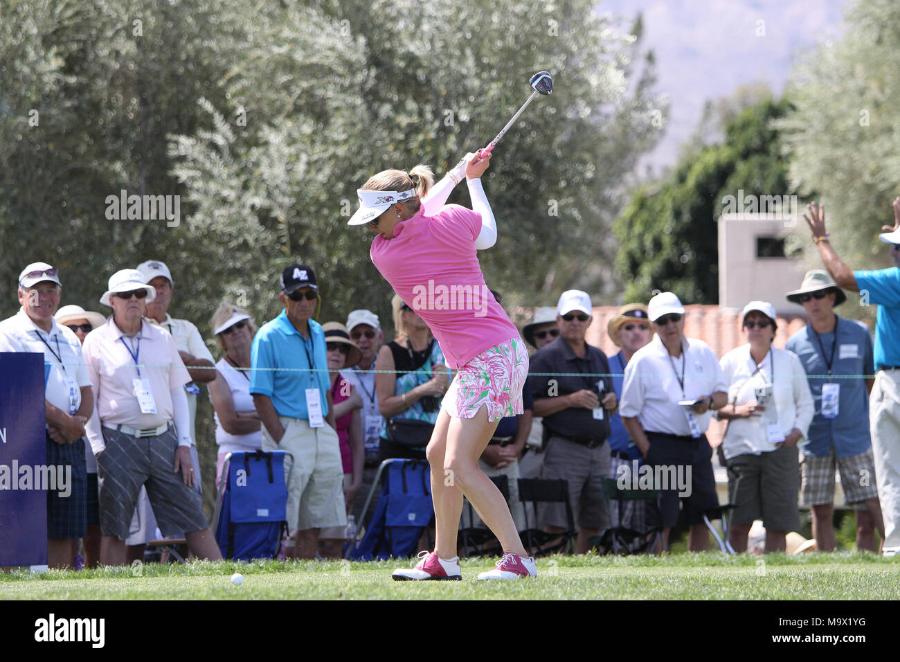 RANCHO MIRAGE, CALIFORNIA - APRIL 03, 2015 : Morgan Pressel of USA at ...