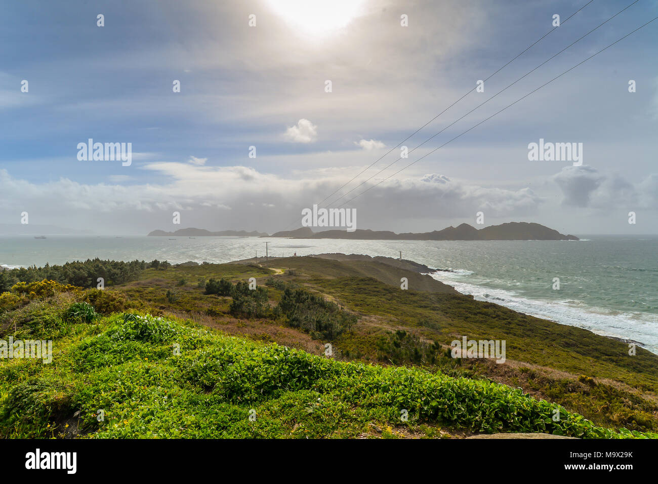 The road leading to a secluded beach known as Cabo Home - Galicia ...